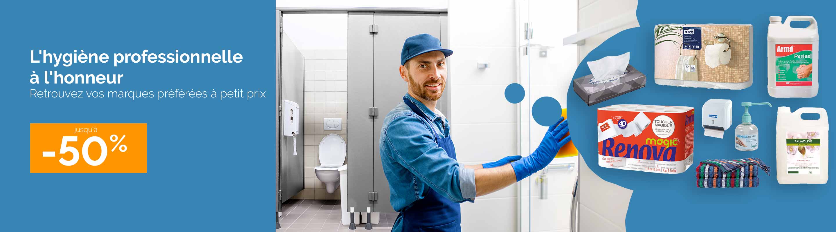 Bernard, votre fournisseur en produits de nettoyage professionnel