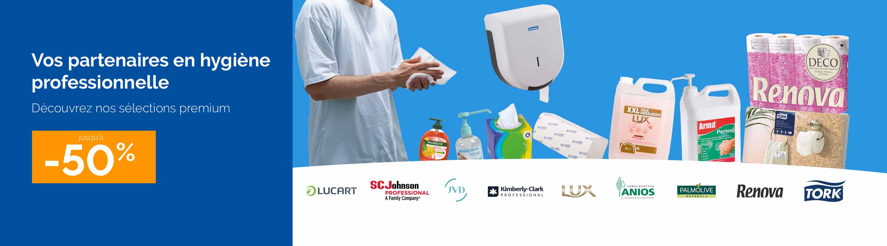 Bernard, votre fournisseur en produits de nettoyage professionnel