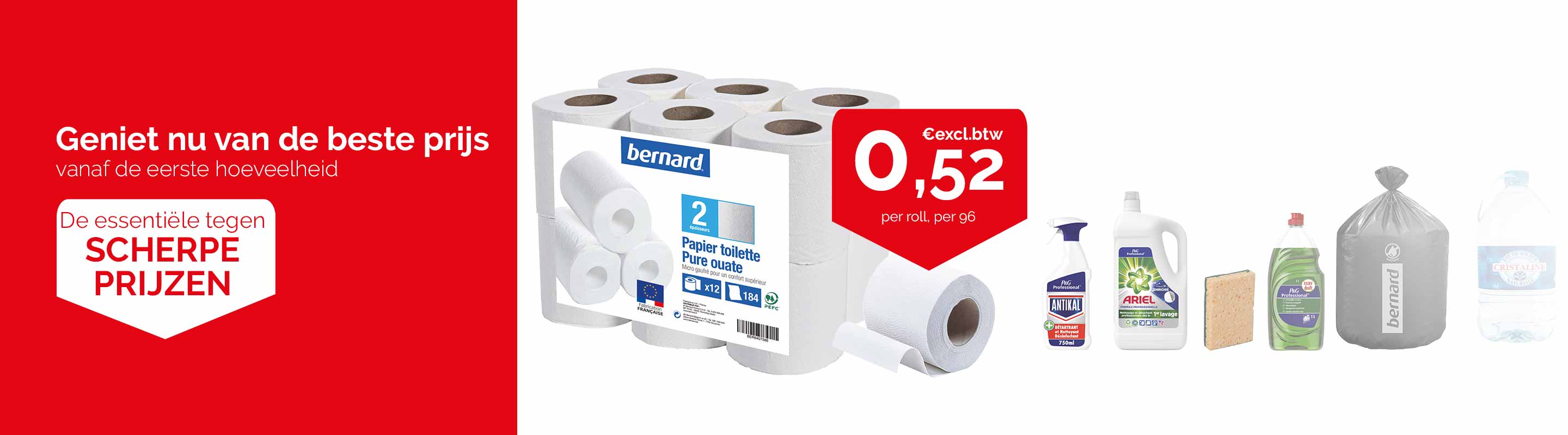 Bernard, de nr. 1 in hygiëne, onderhoud en veiligheid voor bedrijven
