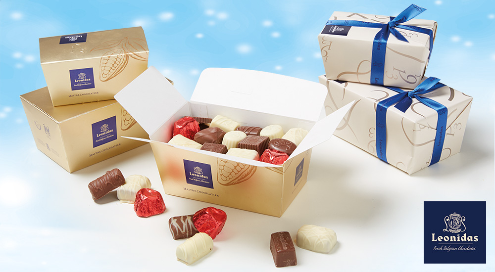 Uw doos met LEONIDAS pralines