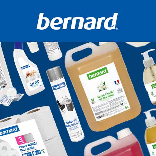 Bernard, votre fournisseur en produits de nettoyage professionnel